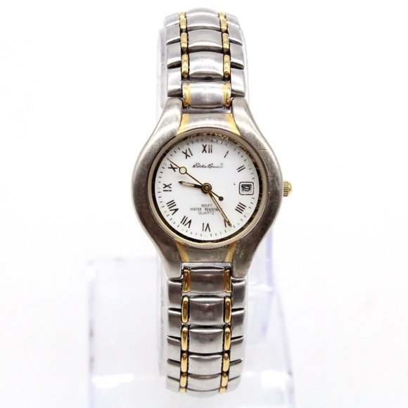 Eddie Bauer | Accessories | Vintage Eddie Bauer Womens Watch Silver ...